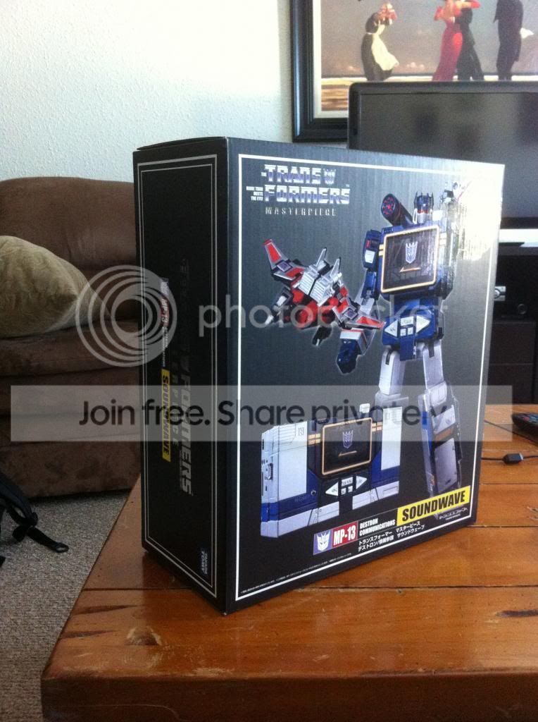 Trade One MP Soundwave MISB for MIB G1 Megatron | TFW2005 - The 2005 Boards